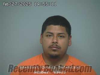 Recent Booking / Mugshot for SAMUEL SANTIAGO-CASTRO in Beaufort County ...