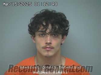 Recent Booking / Mugshot for GAVIN JOSIAH DAVID FLEMING in Beaufort ...