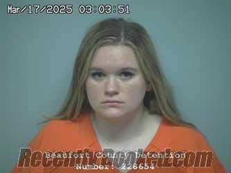 Recent Booking / Mugshot for HAILEY NICOLE GORDON in Beaufort County ...