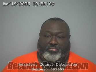 Recent Booking / Mugshot for WARREN ALEXANDER JENKINS in Beaufort ...