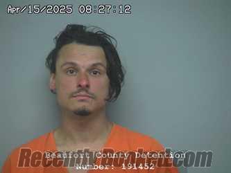 Recent Booking / Mugshot for TYLER JOHN HERRITT in Beaufort County ...