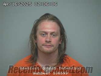 Recent Booking / Mugshot for ARTHUR BOYCE HAYES in Beaufort County ...