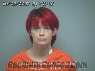Recent Booking / Mugshot for JESSIE AUBRIE JONES in Beaufort County ...