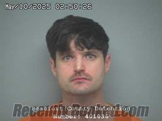 Patrick William Hinchey Mugshot & Arrest Info | Beaufort County, SC