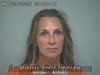 Recent Booking / Mugshot for KATHERINE SYLVIA CARSON in Beaufort County, South Carolina