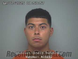 Recent Booking / Mugshot for SETH ADONIAS GUZMAN in Beaufort County ...