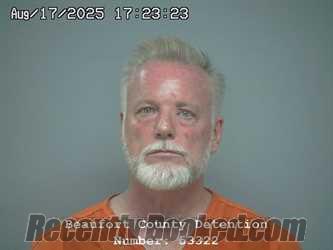 Recent Booking / Mugshot for LEE ROBERT WUNDER in Beaufort County ...