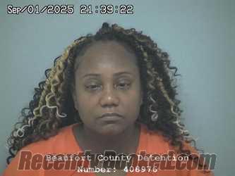 Recent Booking / Mugshot for DIONNE MONIQUE FRANCIS in Beaufort County ...