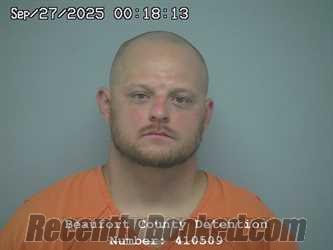Recent Booking / Mugshot for ANTHONY MICHAEL PROPST in Beaufort County ...