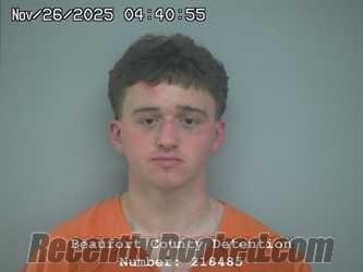 TUCKER WILLIAM MICKEL Arrest Record & Booking Info – Beaufort County ...