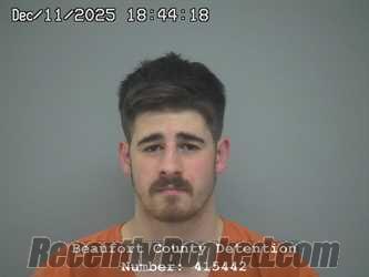 Joshua Daniel Chad Simpson Mugshot & Arrest Info | Beaufort County, SC