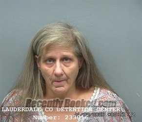 Recent Booking / Mugshot for NANCY ELIZABETH HOPPER in Lauderdale ...