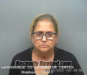Recent Booking / Mugshot for KIMBERLY ANNE SMITH in Lauderdale County ...