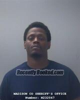 Recent Booking / Mugshot for DANTE ROZELL SANDERS in Madison County ...