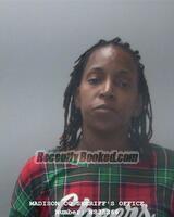 Recent Booking / Mugshot for TONETTE ROCHELLE SIMPSON in Madison County ...
