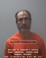 Recent Booking / Mugshot for JOSHUA LYNN SWAFFORD in Madison County ...