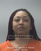 Recent Booking / Mugshot for ANTOINETTE DELORIS ALEXANDER in Madison ...