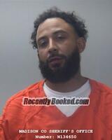 Recent Booking / Mugshot for BRANDON ONEIL EDWARDS in Madison County ...
