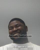 Recent Booking / Mugshot for JUSTIN OMARI MITCHELL in Madison County ...