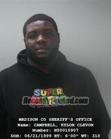 Recent Booking / Mugshot for KYLON CLEVON CAMPBELL in Madison County ...
