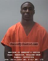 Recent Booking / Mugshot for WILLIAM DEON HARDRICK in Madison County ...