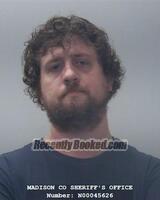 Recent Booking / Mugshot for TYLER JEFFERY DARON in Madison County, Alabama