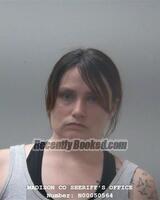Recent Booking / Mugshot for AMBER DAWN HULETT in Madison County, Alabama