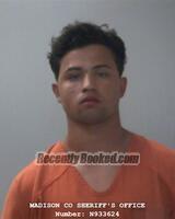 Recent Booking / Mugshot for GILBERT JARED CRUZ in Madison County, Alabama