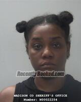 Recent Booking / Mugshot for JANAE DEVON NICHOLE SAUNDERS in Madison ...