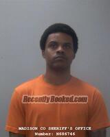 Recent Booking / Mugshot for RAHEEM RASHAD SANDERS in Madison County ...