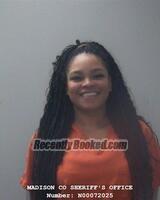 Recent Booking / Mugshot for TOTIANNA MENAY MONTGOMERY in Madison ...