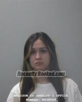 Recent Booking / Mugshot for MORGAN ALLISON PRAITANO in Madison County ...
