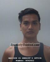 Recent Booking / Mugshot for ISAAC CORTEZ RAZO in Madison County, Alabama