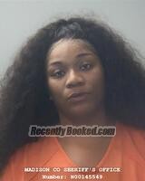 Recent Booking / Mugshot for JASMINE LASHAY MEADOWS in Madison County, Alabama
