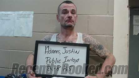 Recent Booking / Mugshot for JUSTIN ADAMS in Marion County, Alabama