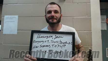 Recent Booking / Mugshot for DREW HUNSINGER in Marion County, Alabama