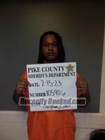 Recent Booking / Mugshot for TREVION JERRELL HILL in Pike County, Alabama