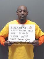 Recent Booking / Mugshot for ALJALO JERRELL MASON in Pike County, Alabama