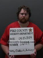 Recent Booking / Mugshot for ANTHONY DAVAULT in Pike County, Alabama