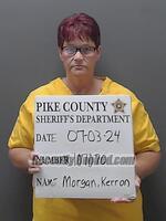 Recent Booking / Mugshot for KERRON ANNETTE MORGAN in Pike County, Alabama