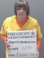 Recent Booking / Mugshot for TONYA LITTLE MITCHELL in Pike County, Alabama