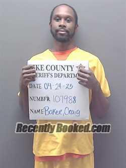 Recent Booking / Mugshot for CRAIG ANTHONY BAKER in Pike County, Alabama