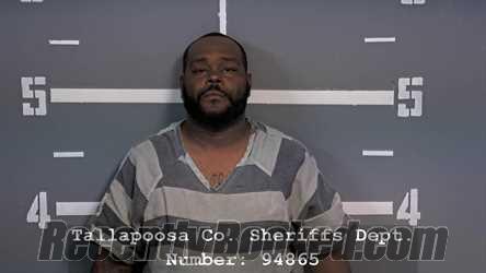 Recent Booking / Mugshot for RODERICK OTAVIOUS DANIEL in Tallapoosa ...