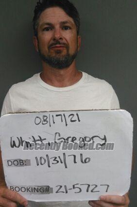 Recent Booking / Mugshot for Gregory Whitt in Sebastian County, Arkansas