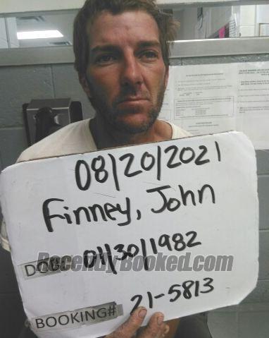 Recent Booking / Mugshot for JOHN EARL FINNEY in Sebastian County, Arkansas