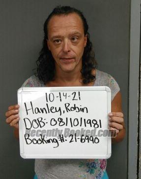 Recent Booking / Mugshot for ROBIN JAY HANLEY in Sebastian County, Arkansas