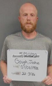 Recent Booking / Mugshot for JOSHUA MICHAEL GOUGH in Sebastian County ...