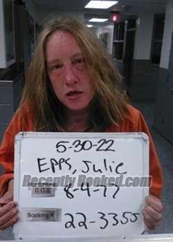 Recent Booking / Mugshot for Julie Marie Epps in Sebastian County, Arkansas