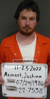 Recent Booking / Mugshot for Joshua Wayne Meinert in Sebastian County ...