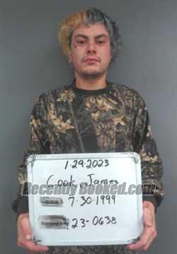Recent Booking / Mugshot for James Christopher Cook in Sebastian County ...